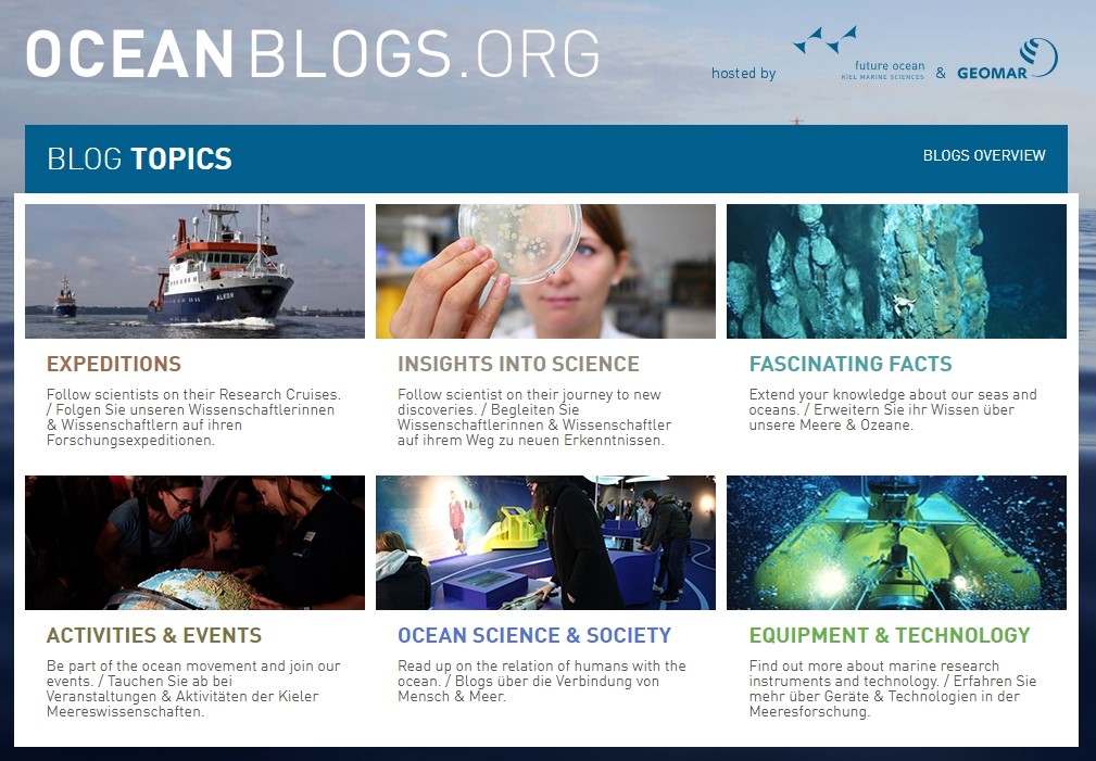 Ocean Blogs - 臺灣海洋教育中心