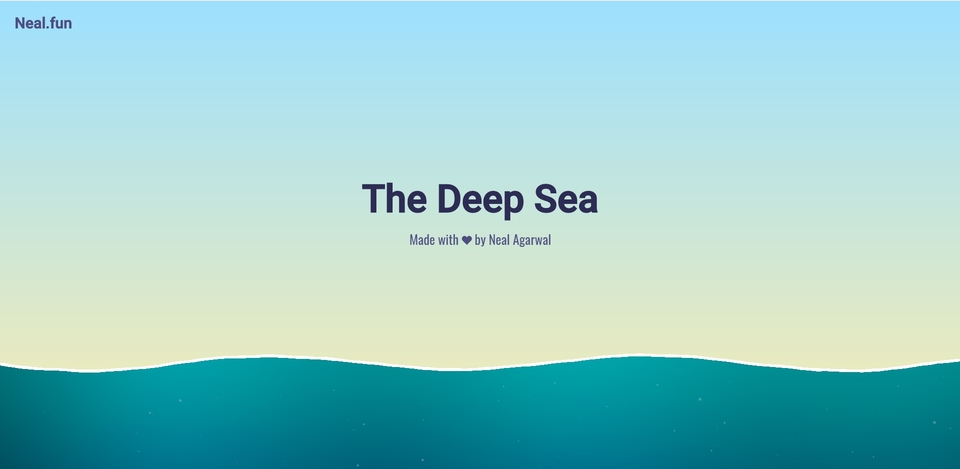 The Deep Sea - 臺灣海洋教育中心